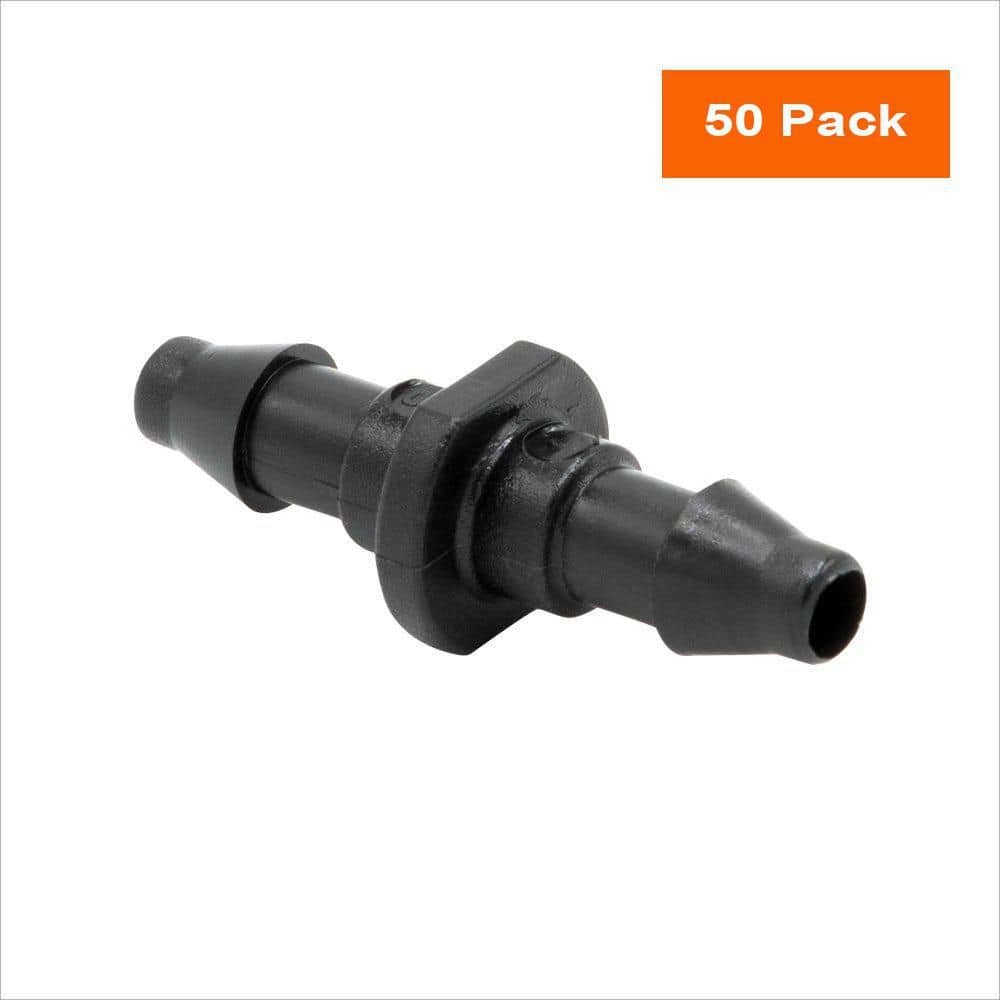 DIG 1/4 in. Barb Connectors (50-Pack) H80B - The Home Depot