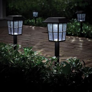 Hampton Bay Bellingrath 10 Lumen Bronze LED Weather Resistant Outdoor ...
