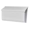 Architectural Mailboxes Woodlands White, Medium, Steel, Wall Mount ...