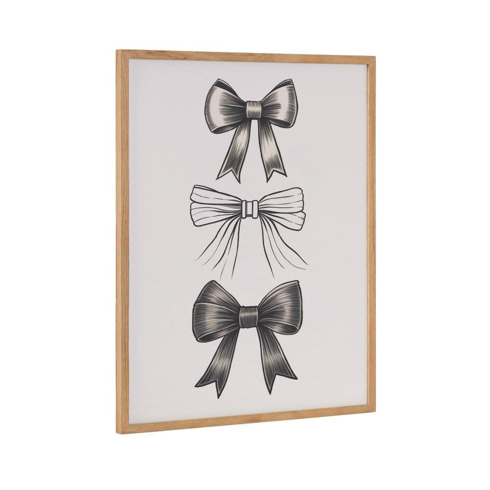 Kate and Laurel Gallery Coquette Preppy Retro Girly Black Bows by The ...