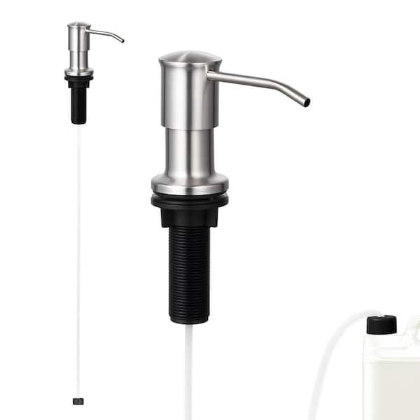 Numhew Stainless Steel Built in Sink Soap Dispenser with 47 in ...