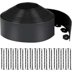 Phewnyzo 40 ft. Flexible Garden Edging with 12 Stakes, 5in Tall, UV ...