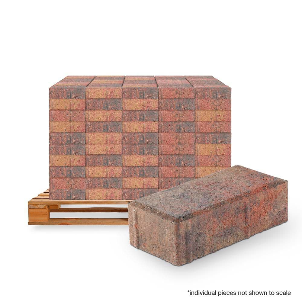 Pavestone Holland 7.87 in. L x 3.94 in. W x 2.36 in. H 60 mm Old Town ...