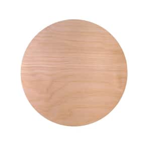 1 in. x 2 ft. x 2 ft. Pine Edge Glued Panel Round Common Softwood ...