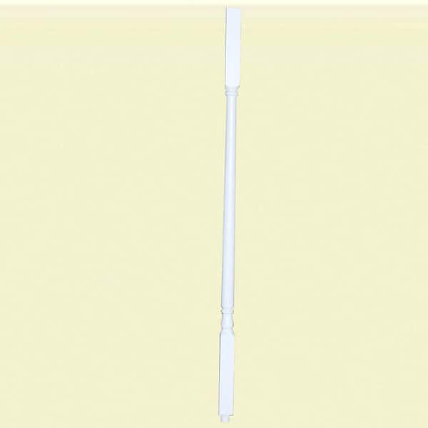 EVERMARK 34 in. x 1-1/4 in. 5141 Poplar Square-Top Baluster PR514134 ...
