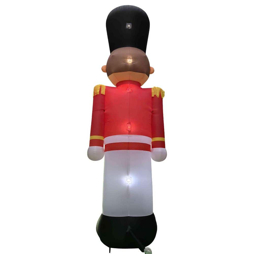 Northlight Lighted Inflatable Soldier Outdoor Commercial Christmas ...