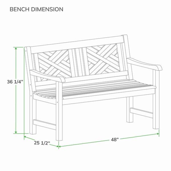 Cambridge Casual Cambridge Casual 4 ft. Maine Natural Teak Cambridge Casual Cambridge Casual 4 ft. Maine Natural Teak