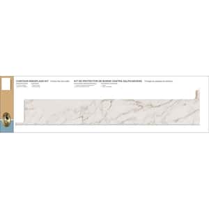Reviews for Hampton Bay Laminate End splash Kit for Countertop with ...