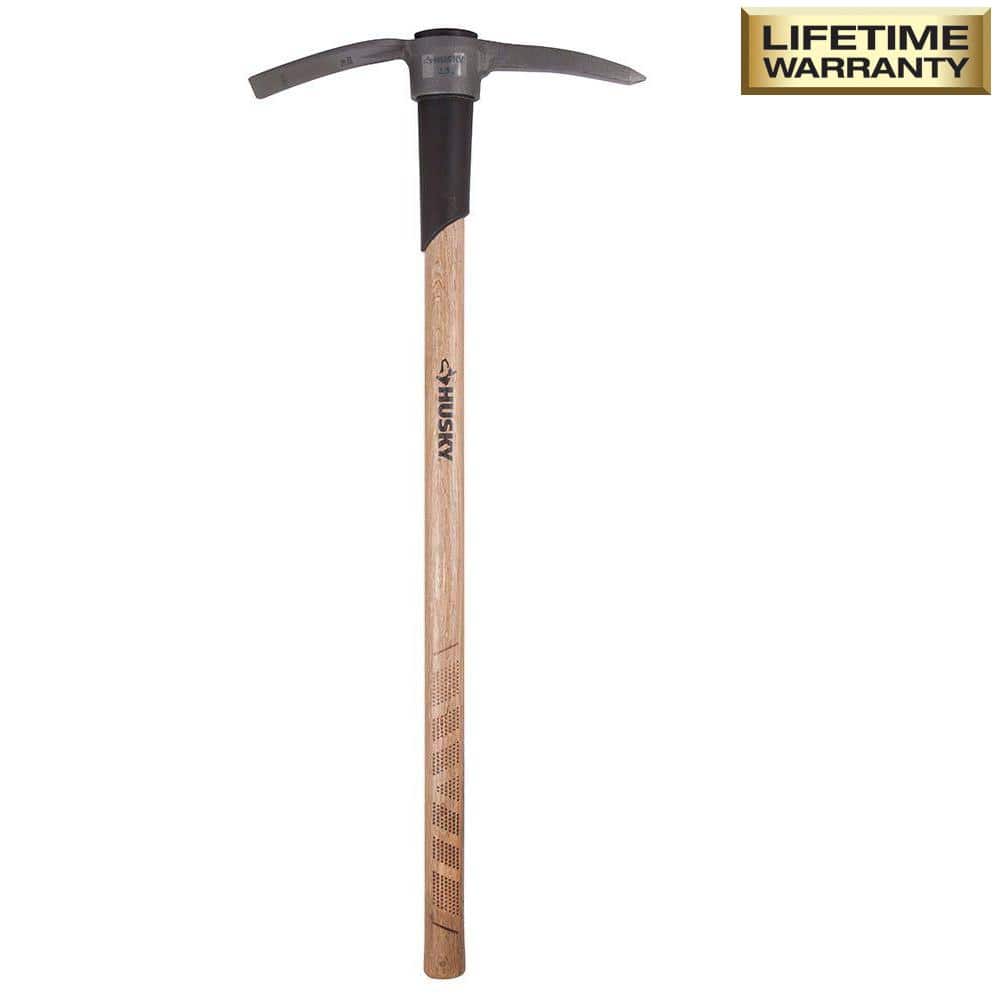 Husky 2.5 lb. Pick Mattock with 36 in. Hardwood Handle 34212 - The Home ...