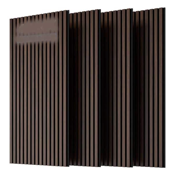 4-Pack Wood Panels for Wall Slat Wall Panels,Soundproof Panels,3D ...