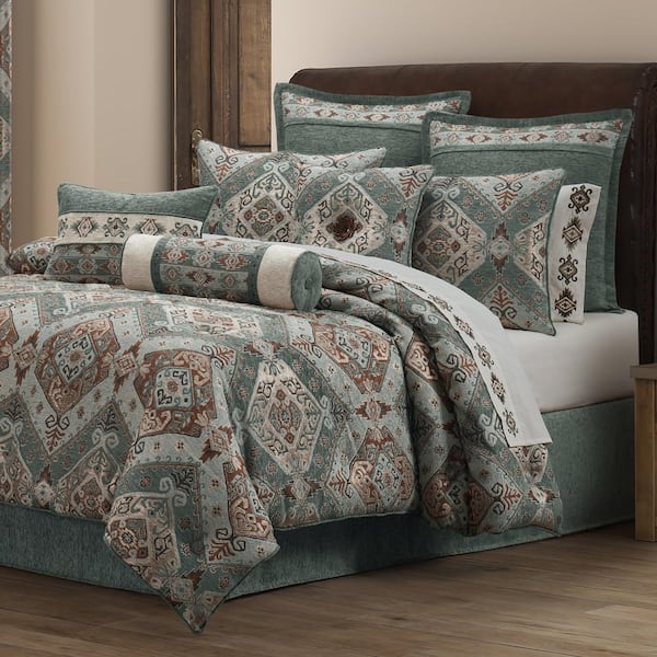 Turquoise comforter set store