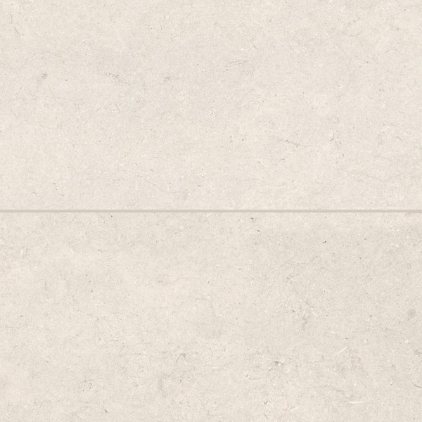Bedrosians Sample-Poetry Stone 4 in. x 5 in. Ivory Porcelain Subway ...