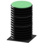 Aero-Stream 24 in. x 50 in. Septic Tank Riser Pipe with Safety Barrier ...