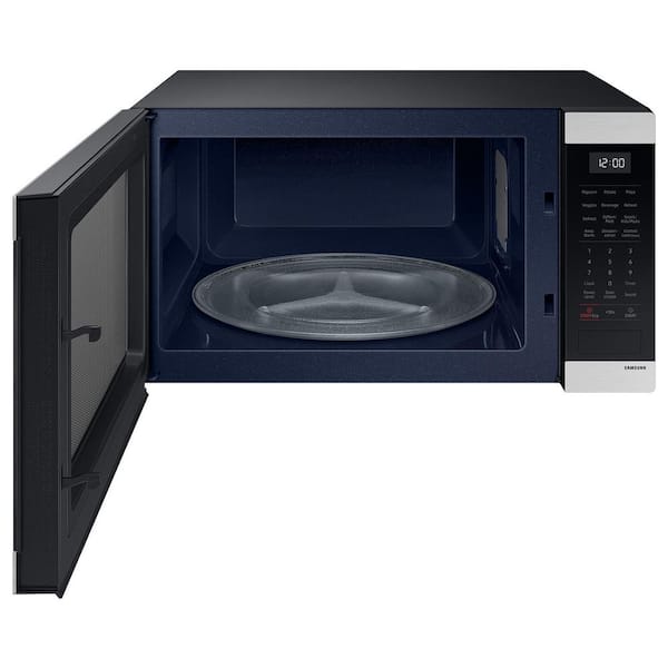 Samsung 1.9 cu. ft. 900 W Countertop Microwave in Stainless Steel with ...