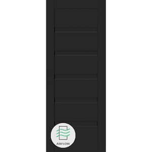 Belldinni Louver N 36 in. х 96 in. No Bore Gray Oak Solid Composite ...