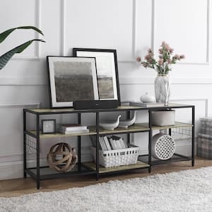 VECELO Industrial Entertainment Center for TVs up to 65 in. Large TV ...