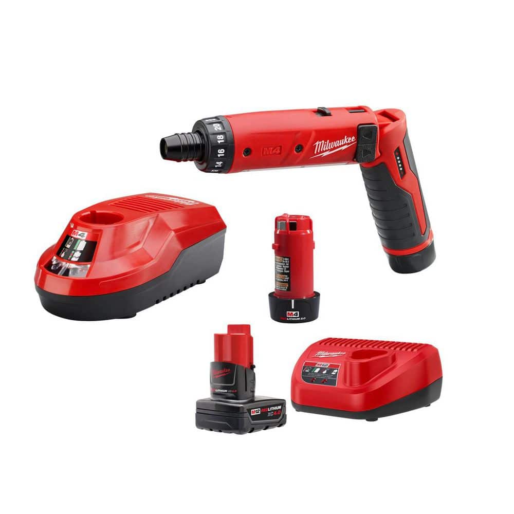 Reviews for Milwaukee M4 4V Lithium-Ion Cordless 1/4 in. Hex ...