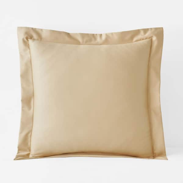 The Company Store Legends Hotel Supima Yellow Sateen Euro Sham N3I3-E ...