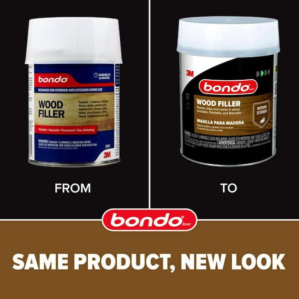 Bondo 30 oz. Wood Filler PN20082 - The Home Depot