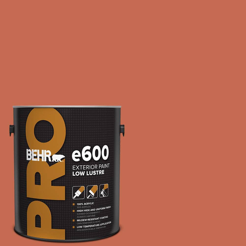 BEHR PRO 1 gal. #T16-14 Raw Copper Low Luster Exterior Paint PR62301 ...