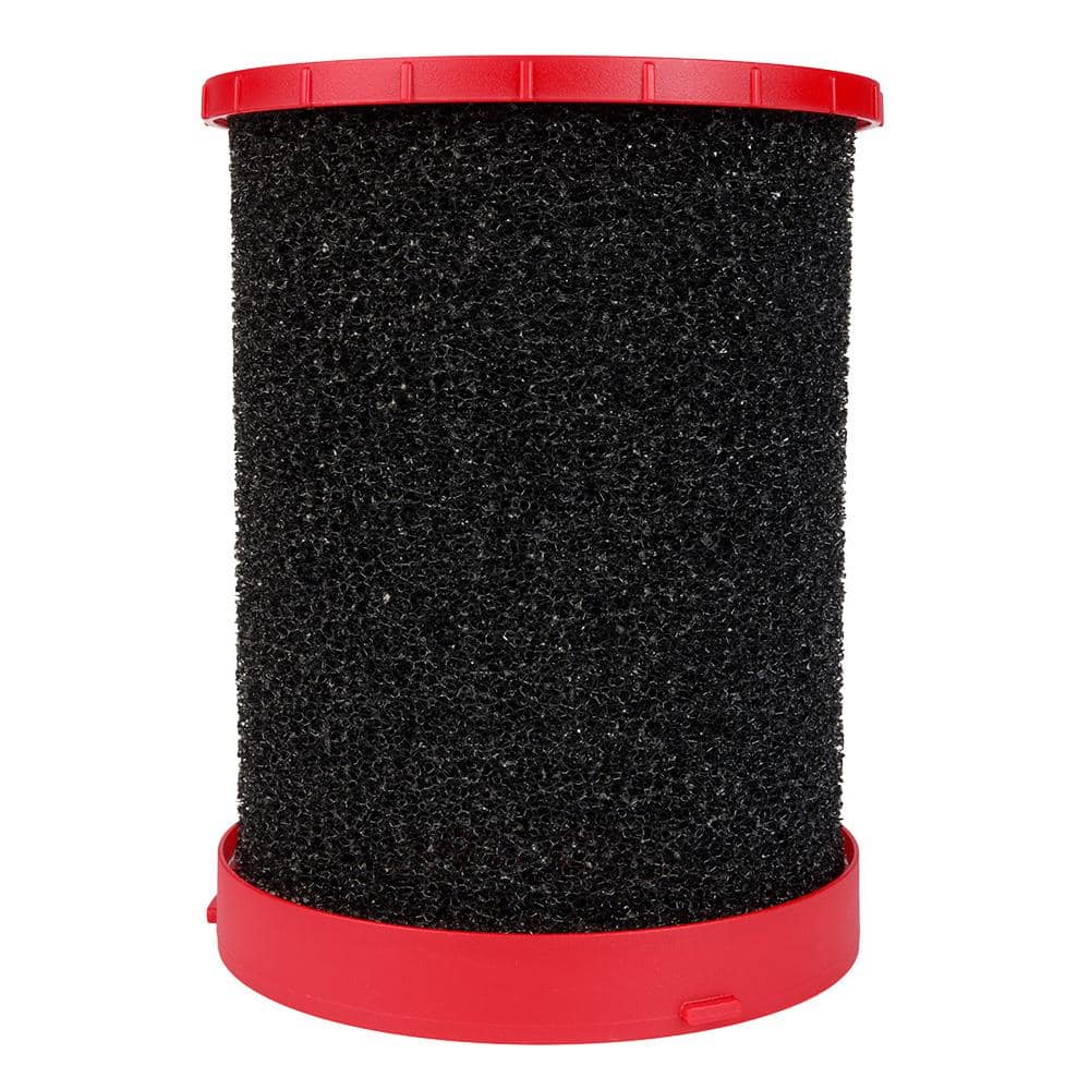 Milwaukee Large Wet/Dry Vacuum Foam Wet Filter for Milwaukee Wet/Dry ...