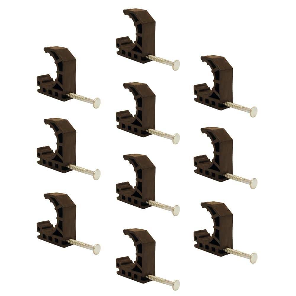 Apollo 1 in. Plastic PEX Pipe J-Hook Pipe Support Hanger (10-Pack ...