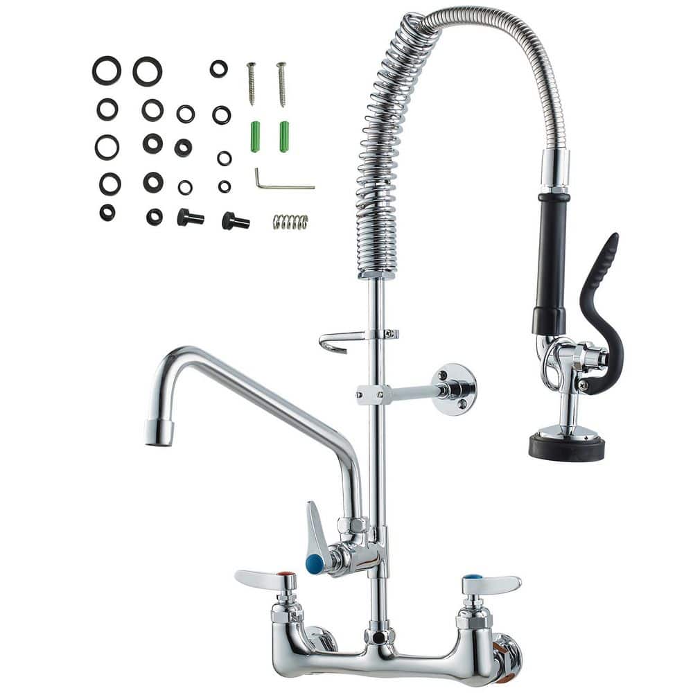 Have a question about SKYSHALO Wall-Mounted Kitchen Faucet, 25 in. Tall ...