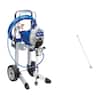 Graco ProX17 Cart Airless Paint Sprayer with 20 in. Tip Extension ...