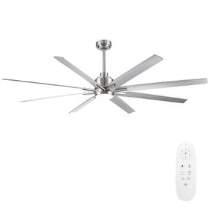 CRAFTMADE Champion 60 in. Indoor Brushed Polished Nickel Ceiling Fan ...