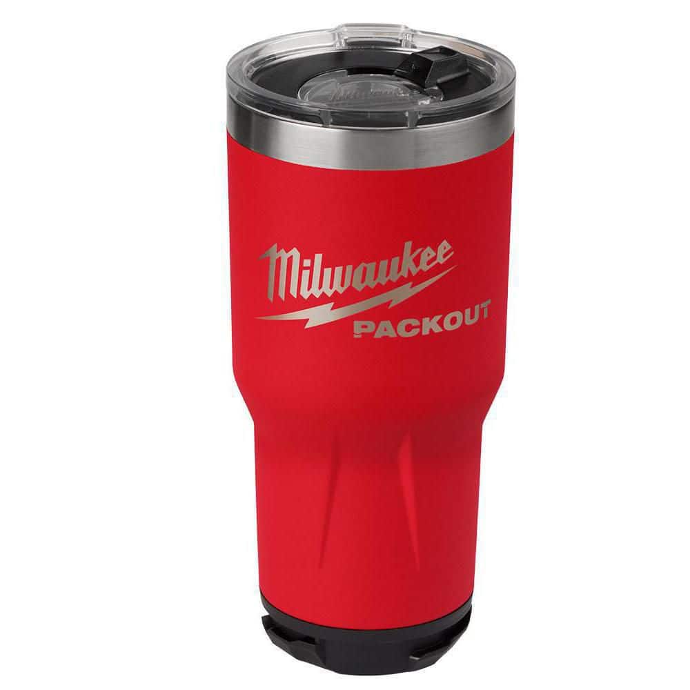Milwaukee PACKOUT Red 30 oz. Tumbler 48-22-8393R - The Home Depot