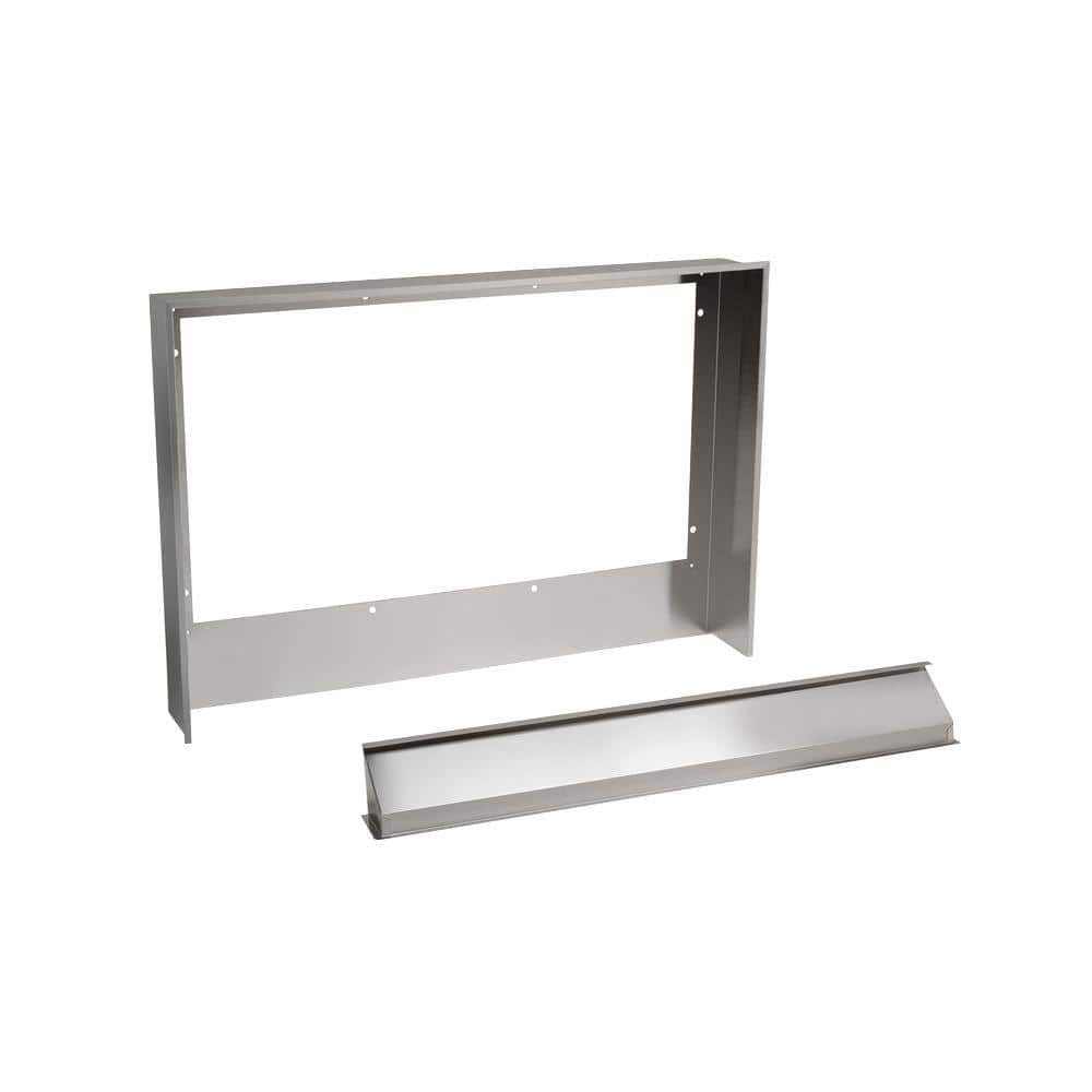 Arietta Argo Garda 36 in. Stainless Steel Liner KIT02774 - The Home Depot