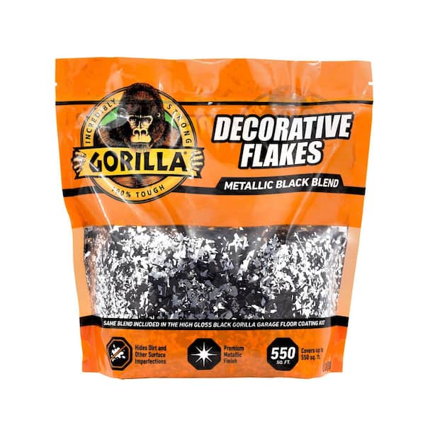 Reviews for Gorilla 1 lb. Black/Metallic Premium Interior Concrete ...