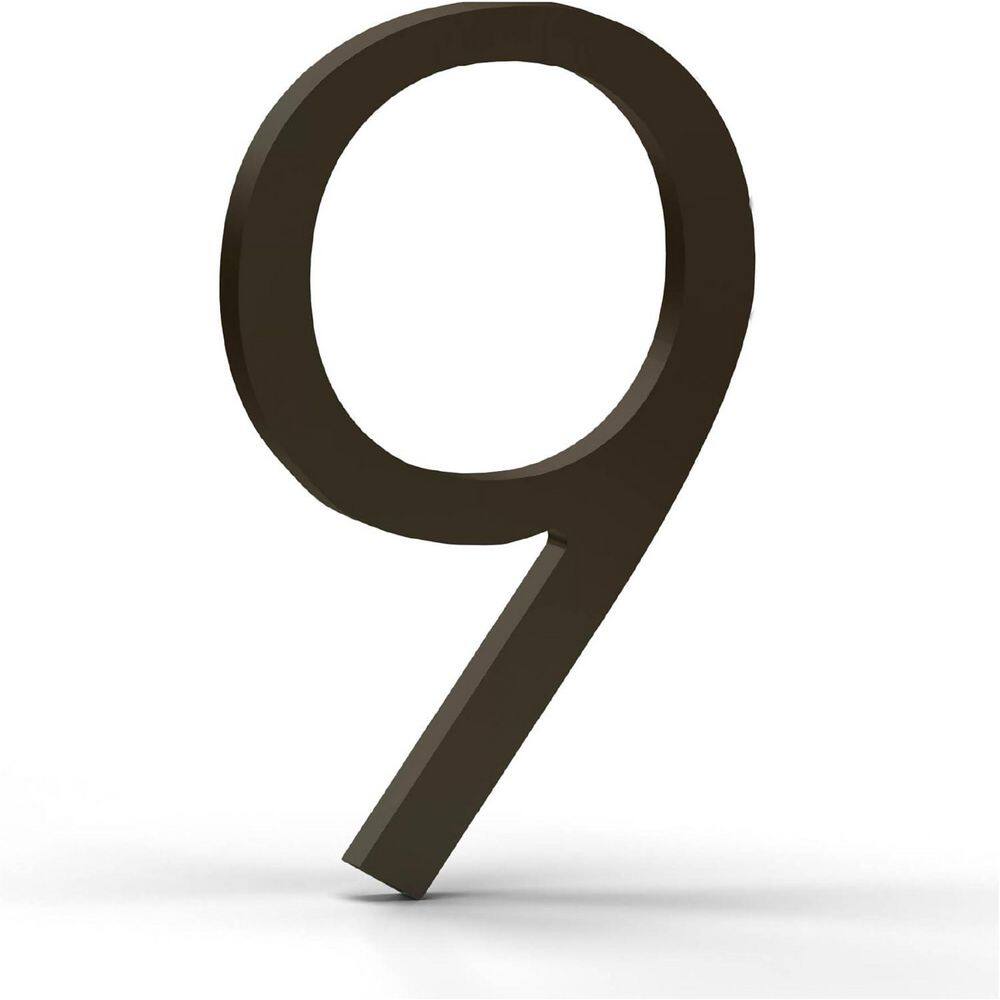 MEGA HANDLES House Numbers for Outside - 5 in. Easy to Install Wall ...