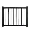NewTechWood Allure Preassembled Aluminum 36 in. Gate in Black AL-36 ...