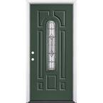 Masonite 36 in. x 80 in. Providence Center Arch Right-Hand Inswing ...