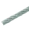 Everbilt 1/4 in. x 250 ft. Galvanized Steel Uncoated Wire Rope 809760 ...