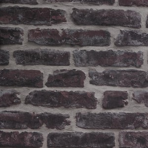 Transform Red Brick Peel and Stick Wallpaper 108309 - The Home Depot