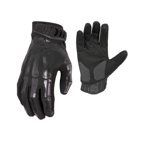 Grease Monkey Large Bones Xtreme Blackout Work Glove 25362-30 - The ...