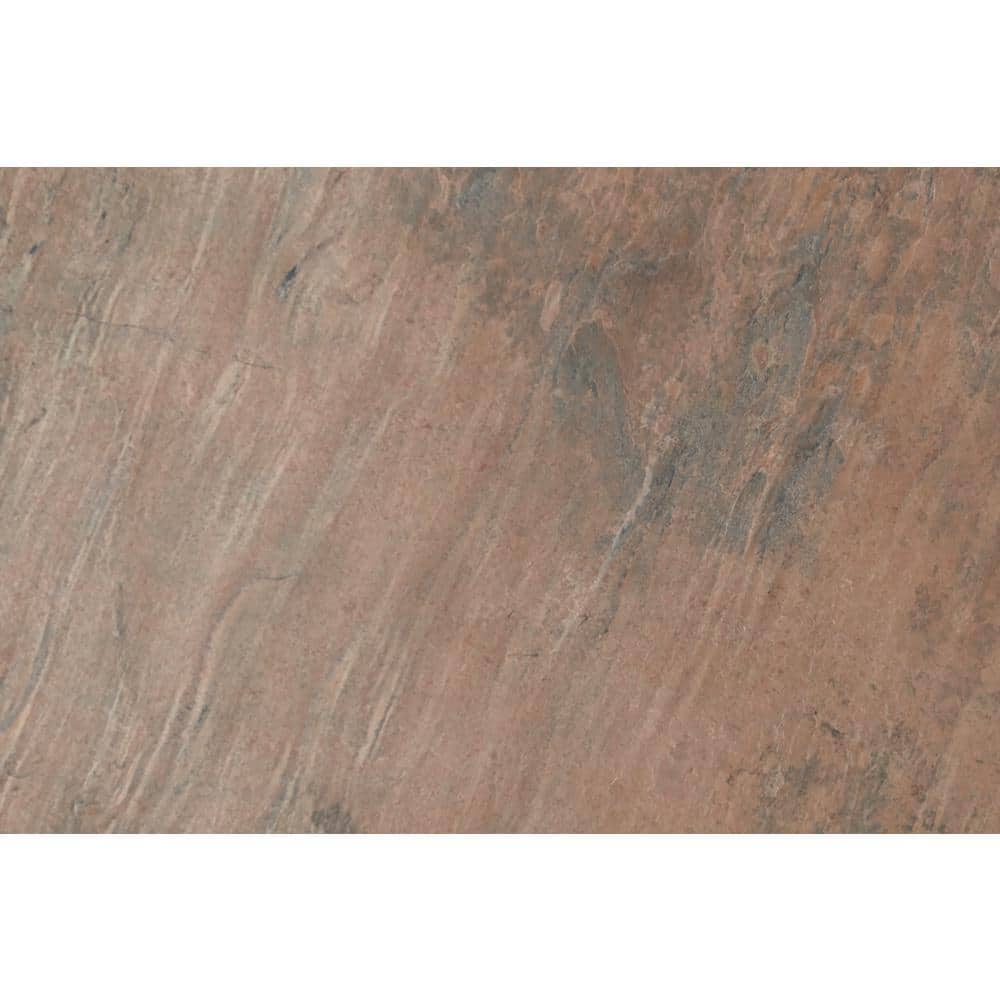 Dundee Deco Falkirk Johnstone 2/25 in. x 3 ft. x 2 ft. Red Stone Veneer ...