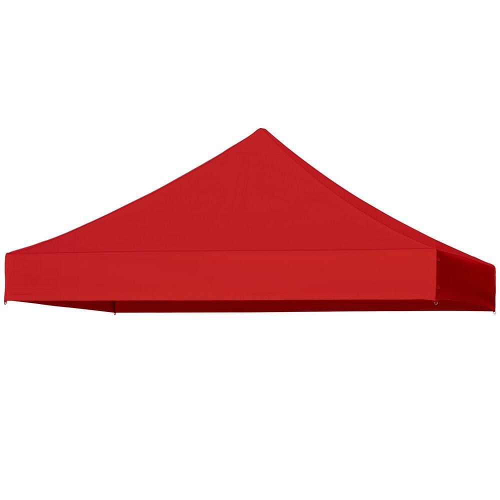 CoastShade 10 ft. x 10 ft. Red Pop Up Canopy Replacement Canopy Tent ...