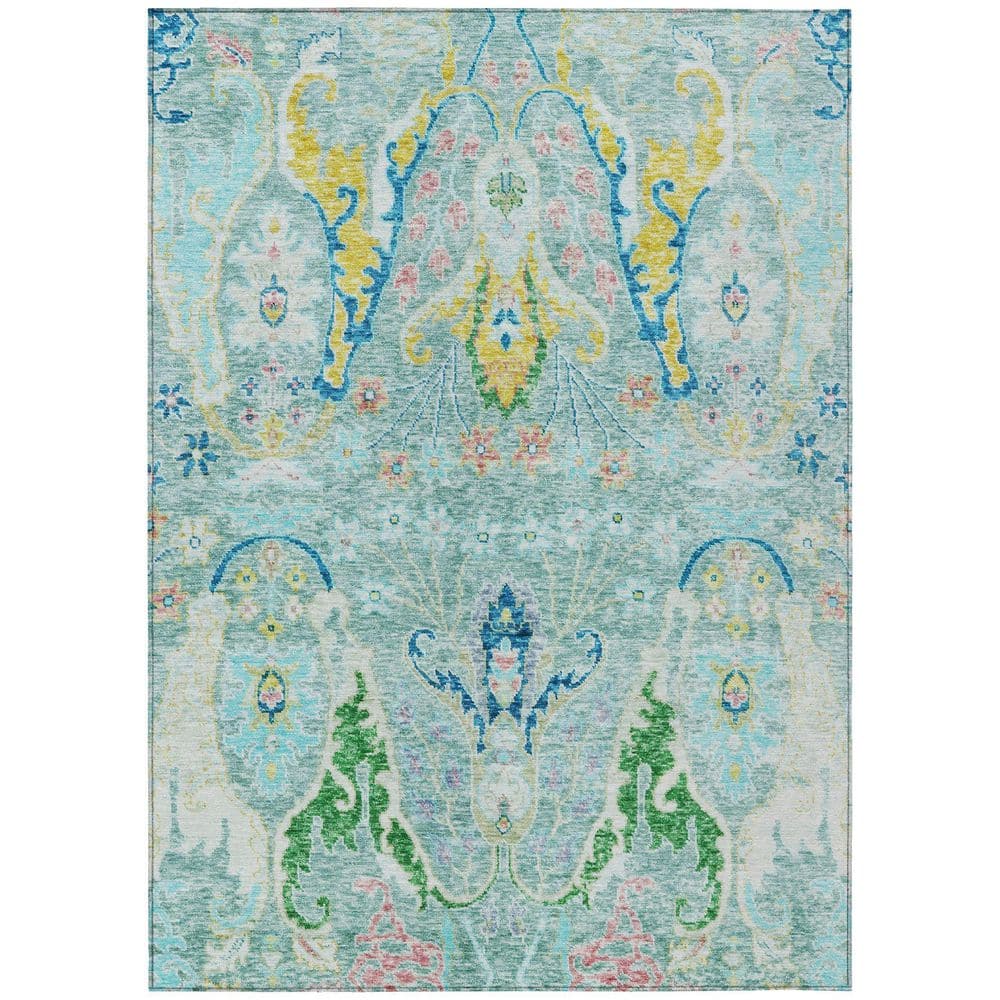 Addison Rugs Chantille Machine Washable Indoor/Outdoor Abstract ACN1932 ...