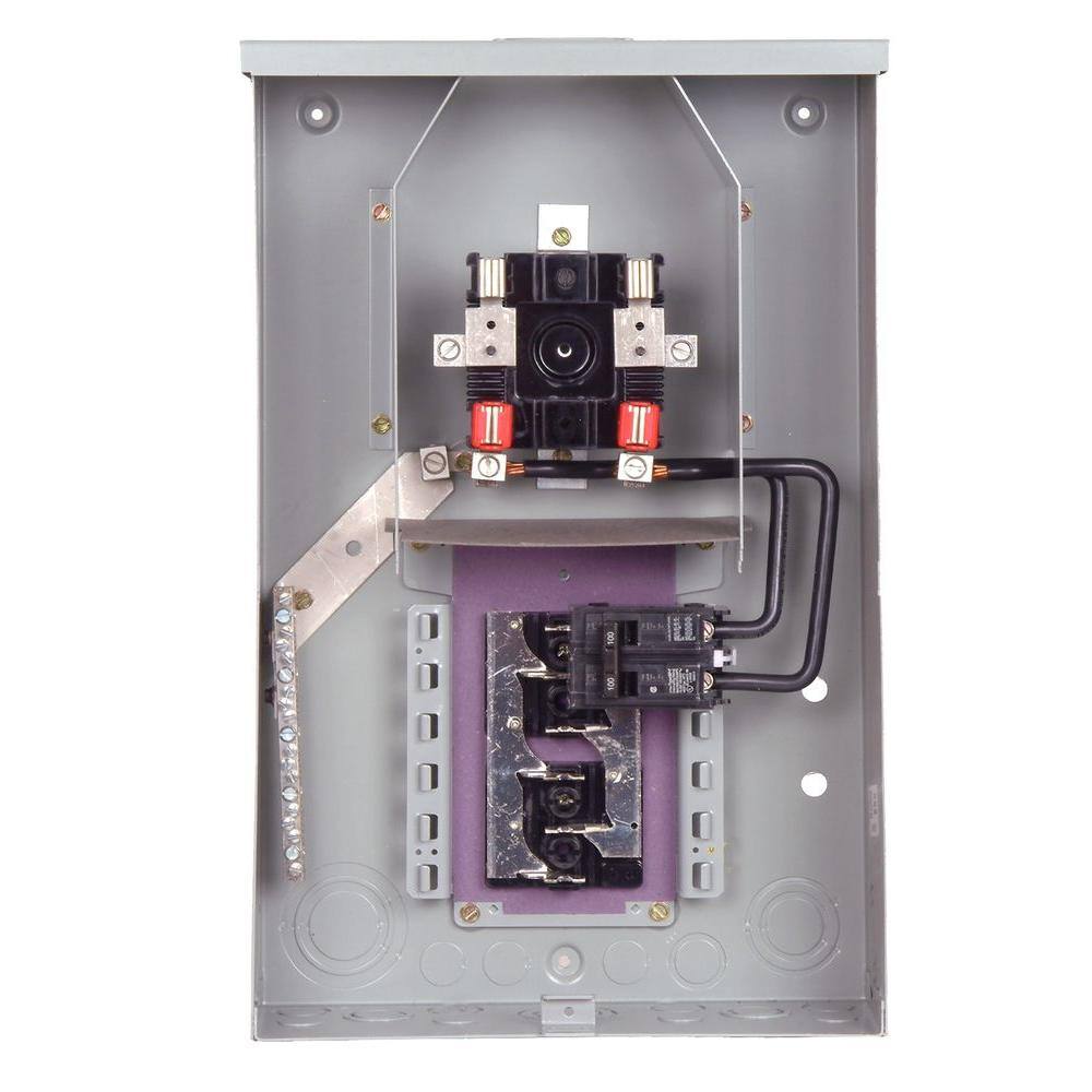 Murray 100-Amp Combination Overhead Meter Socket JA1020B1100F - The ...
