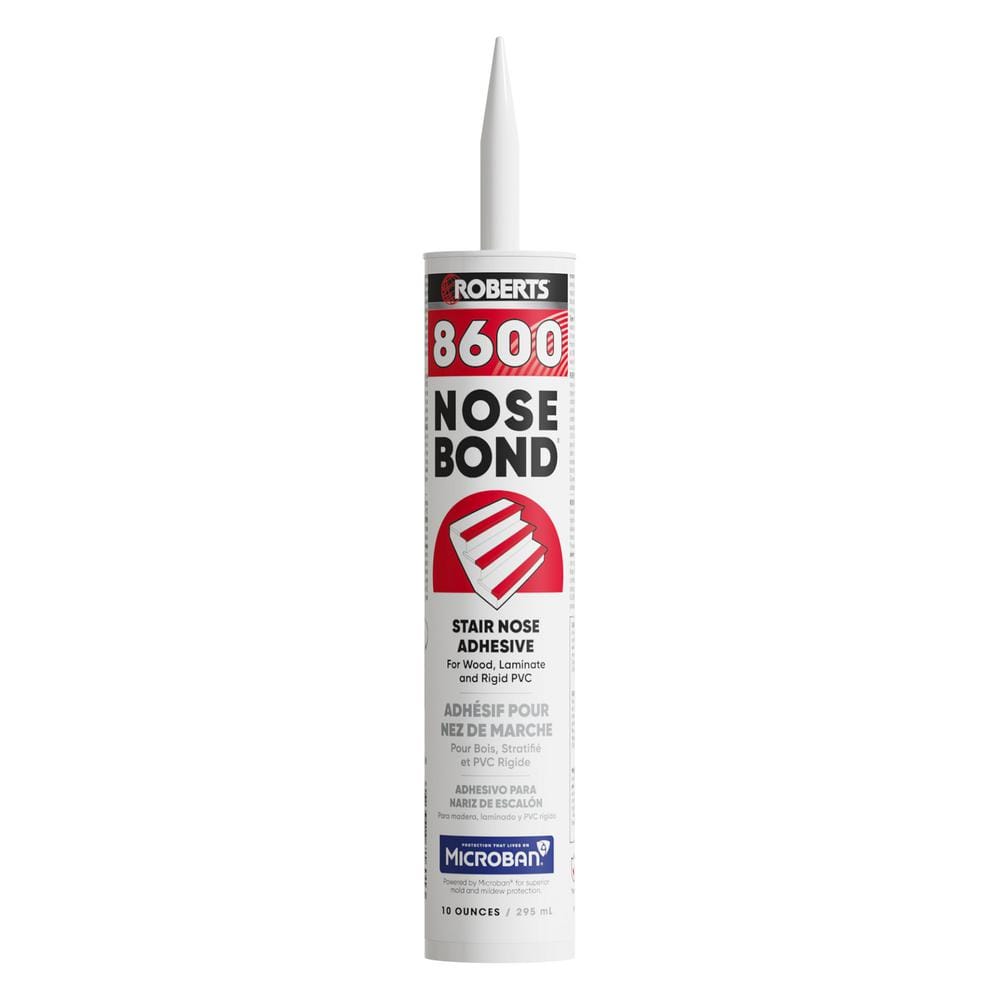 ROBERTS NOSEBOND Beige 10 oz. (0.3125 qt.) Wood, Laminate, and Rigid ...