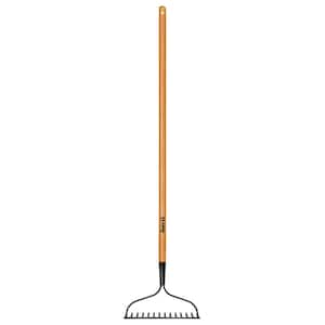 43.3 in. Shovel, 47 in. Bow Rake and Transfer Shovel, 3-Piece Garden ...
