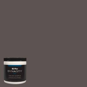 BEHR PREMIUM PLUS 8 oz. #790B-6 Stone Hearth Satin Enamel Interior ...