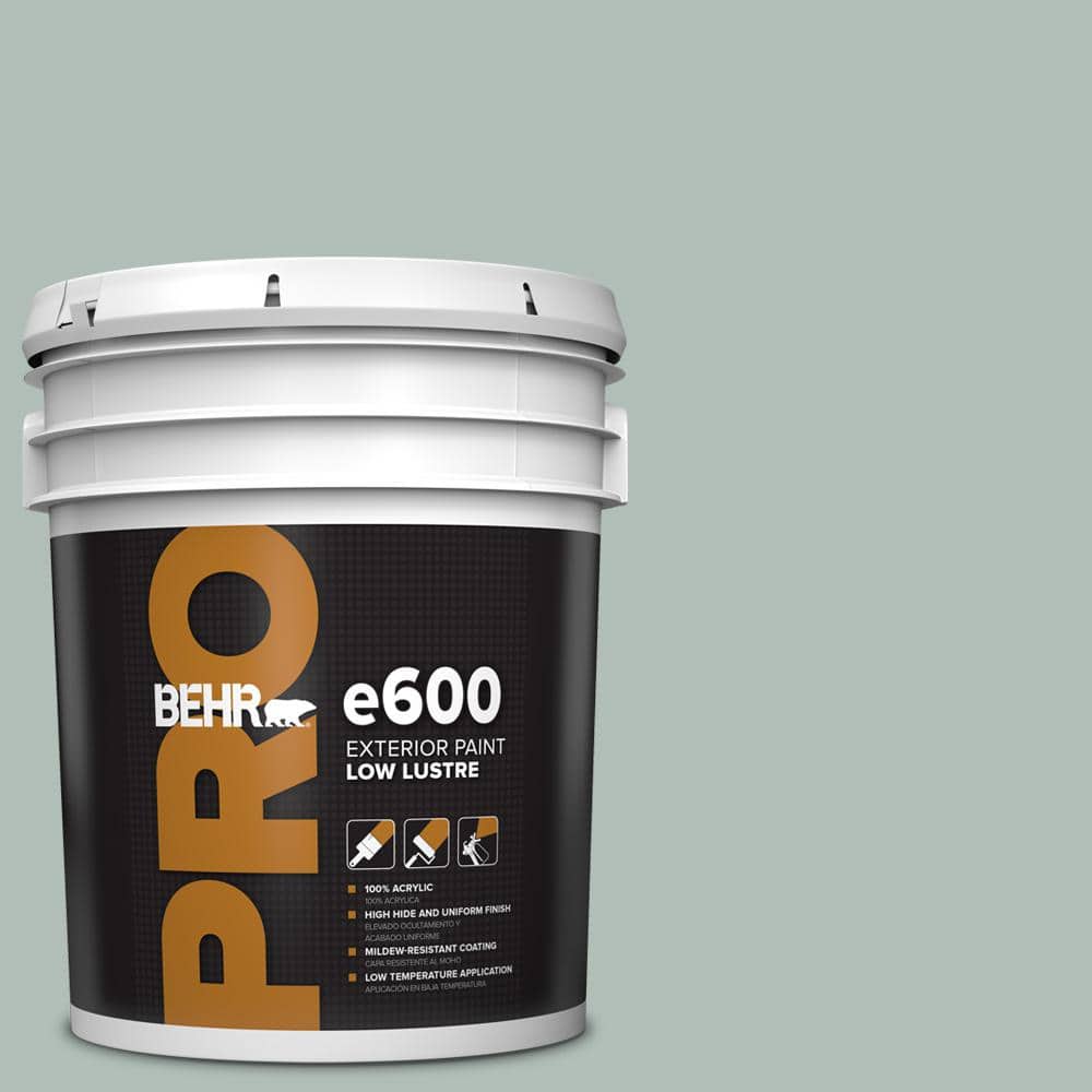 BEHR PRO 5 gal. #HDC-NT-25 Dew Low Luster Exterior Paint PR62005 - The ...