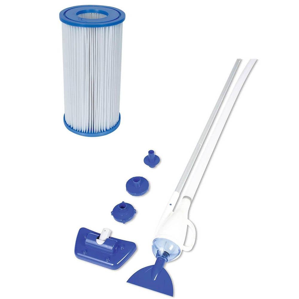 Bestway AquaCrawl Pool Vacuum & Filter Pump Cartridge Type III A (6 ...