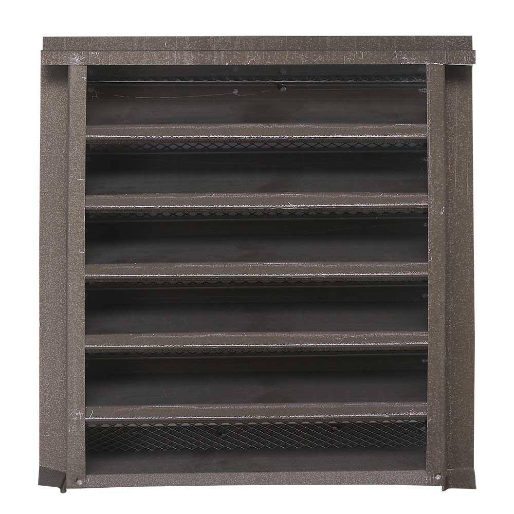 Gibraltar Building Products 14 in. x 18 in. Rectangular Gray Wood Built ...