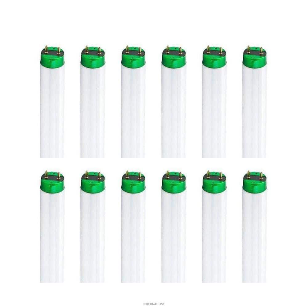 Philips 20-Watt 2 ft. Linear T12 Fluorescent Tube Light Bulb Cool White ...