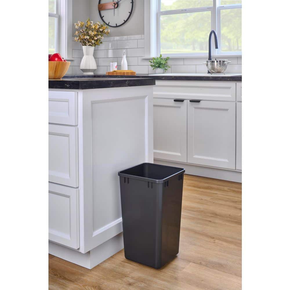 Rev-A-Shelf Polymer Replacement 27 qt. Waste/Trash Container RV-1024-18 ...